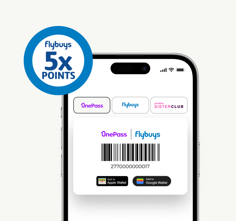 Collect 5x Flybuys Points In-Store | OnePass