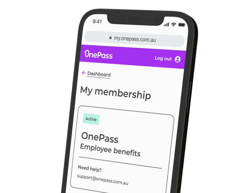 Activate your free OnePass team member subscription